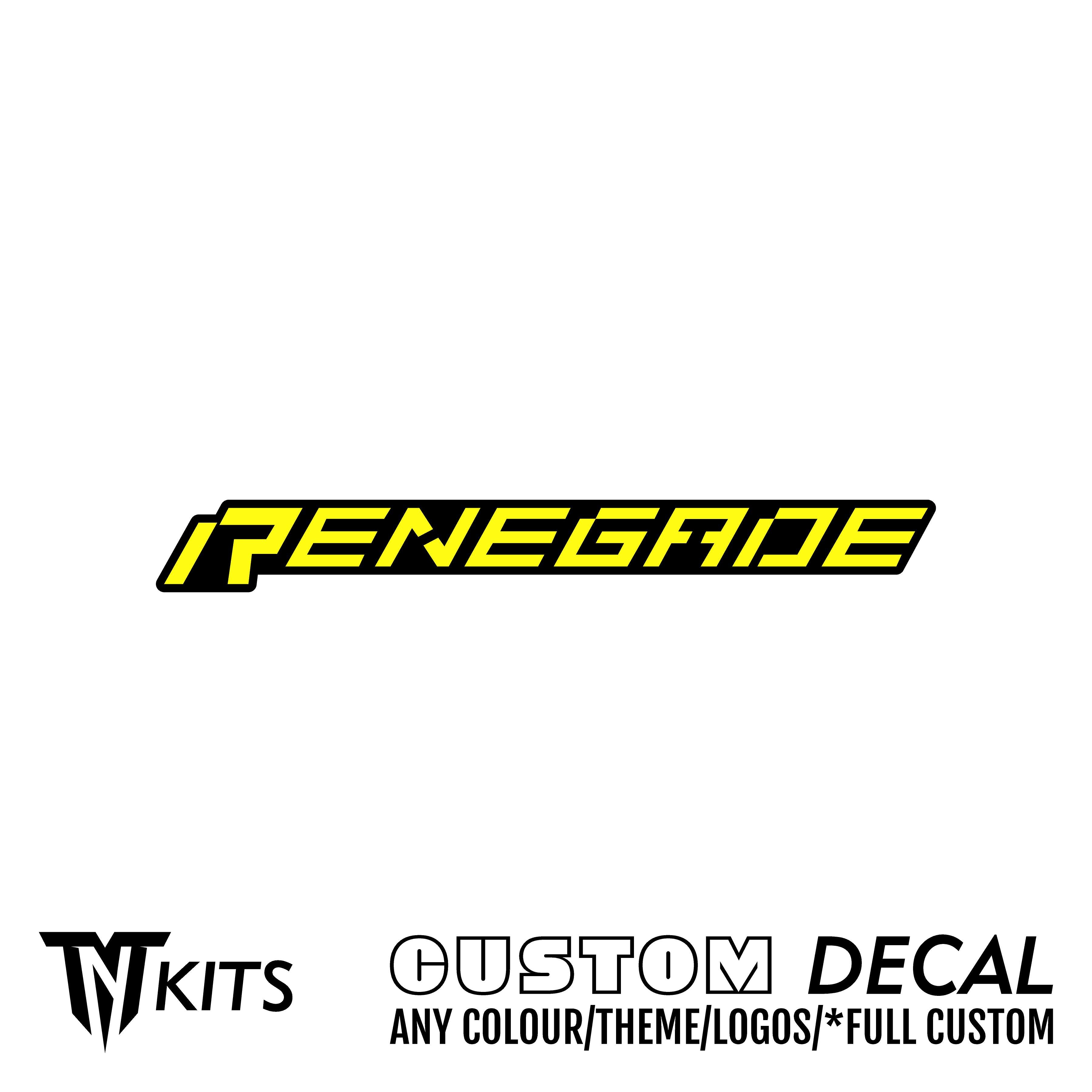 CAN-AM Renegade Decals – TNT KITS